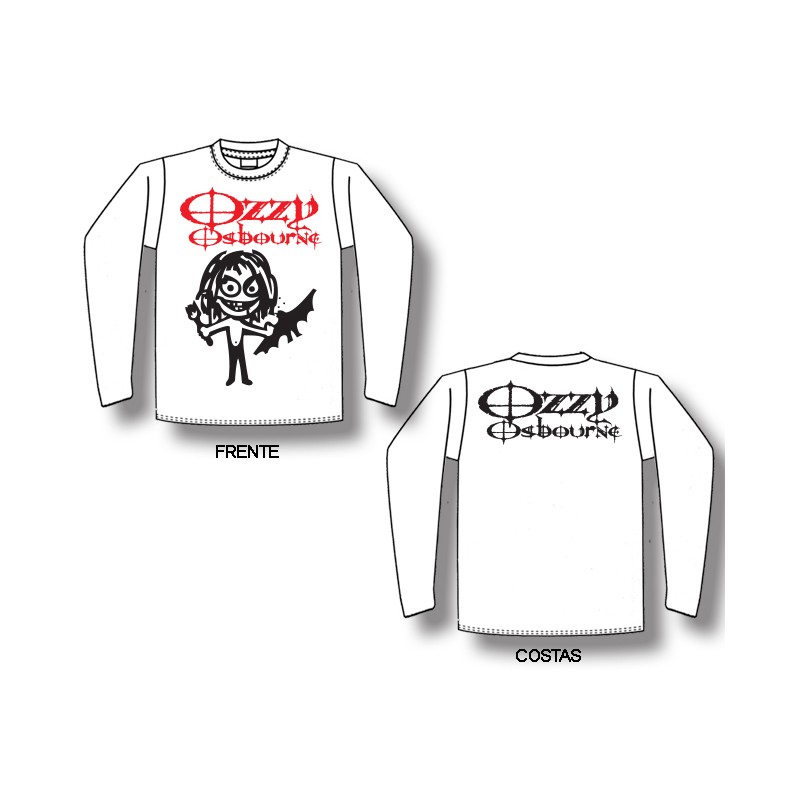 Ozzy Osbourne - Long Sleeve - Cartoon Bat