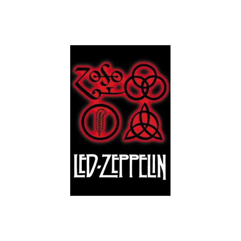 Led Zeppelin - Autocolante - Symbols
